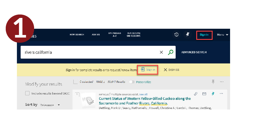 Login / Off-Campus Help (SRJC Libraries) | SRJC Libraries